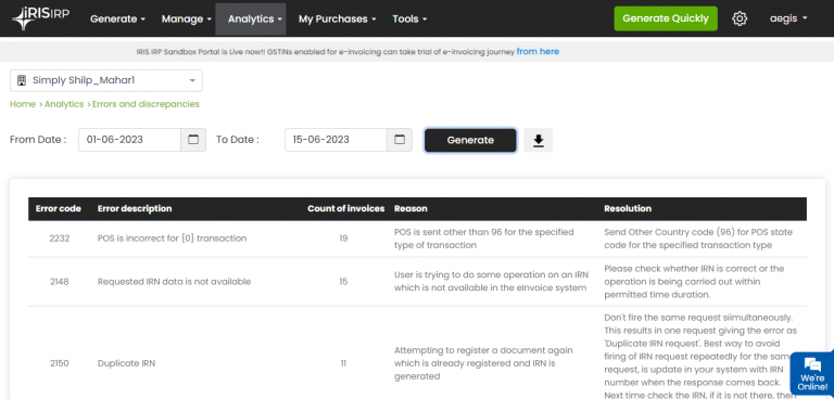 Analytics - IRIS IRP