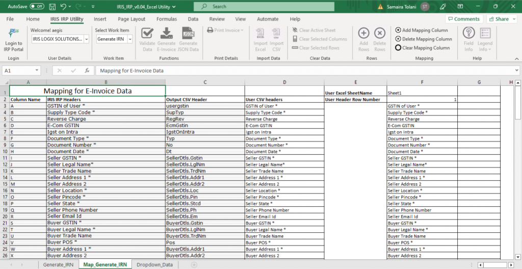 import_and_map3 - IRIS IRP